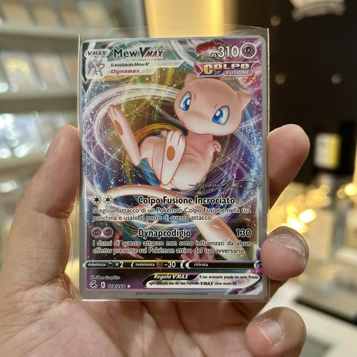 Jual Italian MEW VMAX world champ (signed) 1 kartu POKEMON tcg card set ...