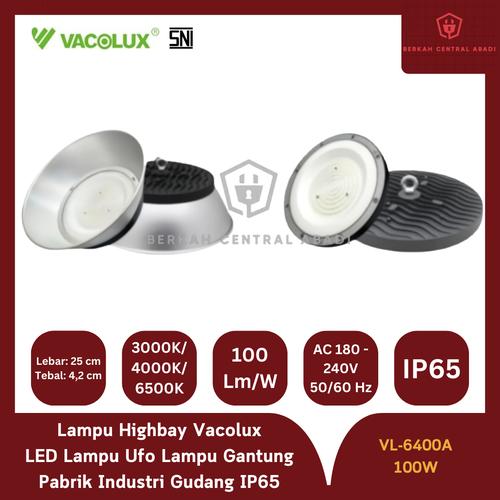 Jual Lampu Highbay Vacolux 100 Watt LED Lampu Ufo Lampu Gantung Lampu ...
