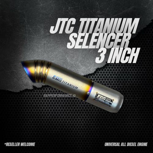 Jual TAIL PIPE BURNTIP INNOVA PAJERO FORTUNER JTC TITANIUM UNIVERSAL ...