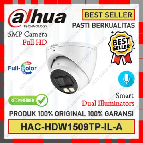 Jual CCTV Dahua 5MP Indoor HAC-HDW1509TP-IL-A ColorVu MIC Audio Garansi ...