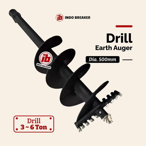 Jual Mata Bor Mesin Bor Tanah / Drill Earth Auger 5 Ton (3 - 6 Ton ...
