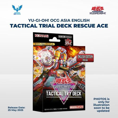 Jual Tactical Trial Deck Rescue Ace - Yugioh - Yu-Gi-Oh! OCG Asia English - Jakarta Selatan ...