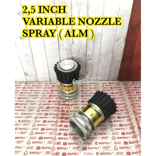 Jual Variable Spray Nozzle 2.5" Pemancar Head 2,5" Pemadam Kebakaran 2. ...