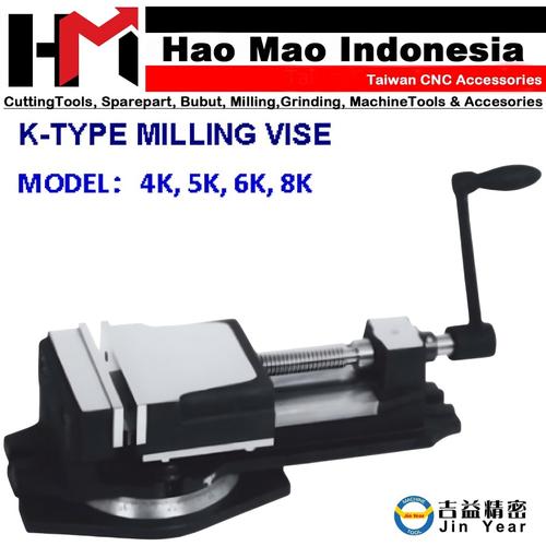 Jual K-Type Milling Vise 5K JIN YEAR Milling Vise 5K Made In Taiwan ...