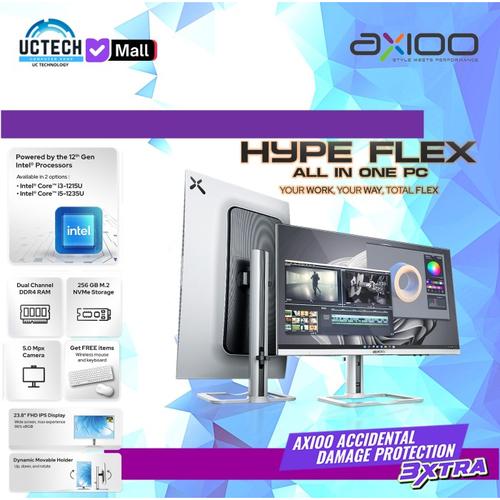 Promo AXIOO AIO PC HYPE FLEX 5 | Core i5 1235U 8GB RAM 256GB SSD 23.8" - 8GB / 256GB Cicil 0% 3x ...