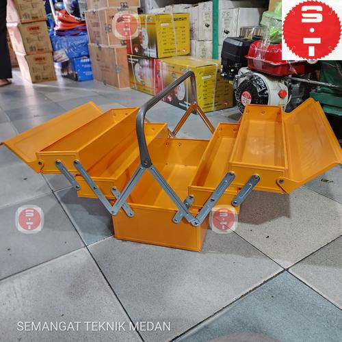 Jual TOOL BOX TOOLBOX KOTAK BESI PERKAKAS TUKANG 3 TINGKAT INGCO HTB02 ...