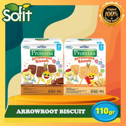 Jual Promina Biskuit Arrowroot 1+ 110gr / Biskuit Cemilan Bayi Anak ...