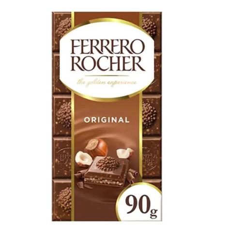 Jual Coklat Ferrero Rocher Chocolate Bar Milk Hazelnut Original ...