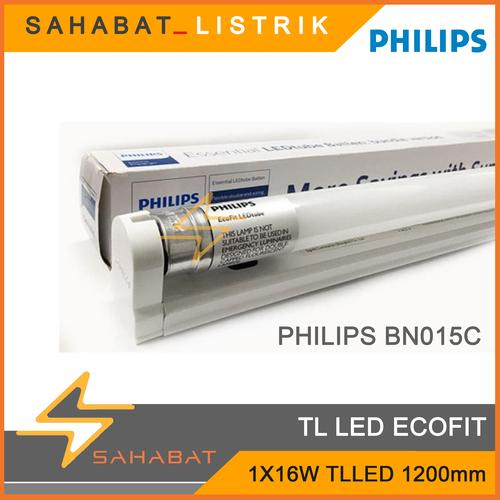 Jual Lampu PHILIPS BN015C 16W 1 x TL LED 1200mm - LED Tube Batten Putih ...