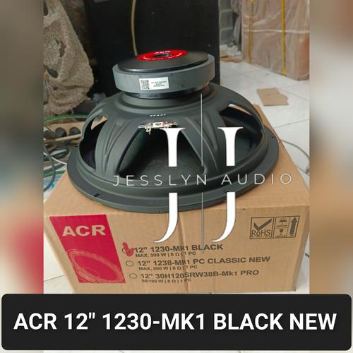 Jual Speaker Acr 12 inch 1230 MK1 BLACK NEW original / speaker 12" 1230 ...