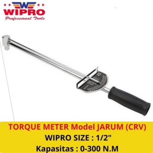 Jual WIPRO Kunci Momen Torsi Torque Meter Jarum Wrench 1/2 inch motor heavy duty wipro - Jakarta ...