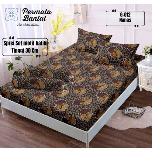 Jual Sprei Set Motif Batik PolyKatun Tinggi 30CM - Kota Tangerang ...