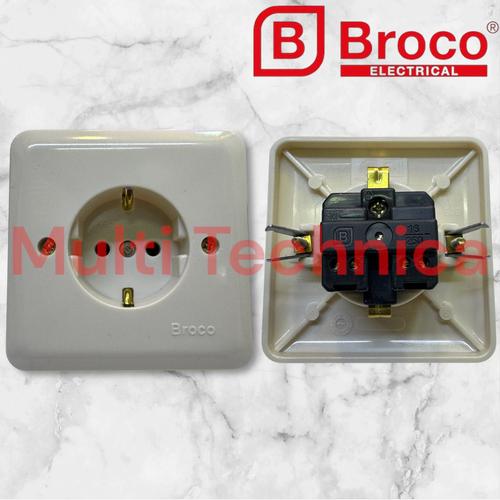 Jual Stop Kontak BROCO Inbow Stop Kontak Tanam Tembok Broco Stop Kontak ...