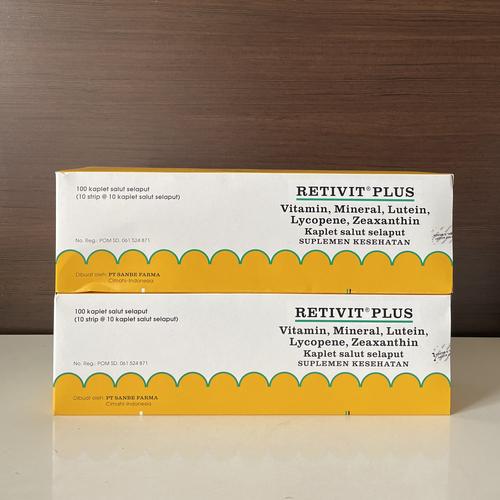 Jual Retivit Plus Box 100 Kaplet Original - Jakarta Utara - Bumi Ceria ...