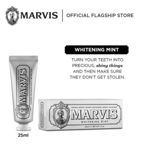 Jual Marvis Smokers Whitening Mint Toothpaste 25ml - Smokers White ...