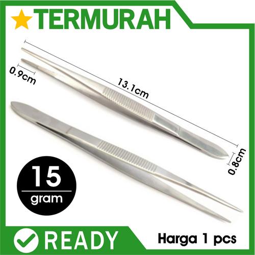 Jual PINSET anatomy anatomi pincet anatomis stainless BUKAN chirugis ...