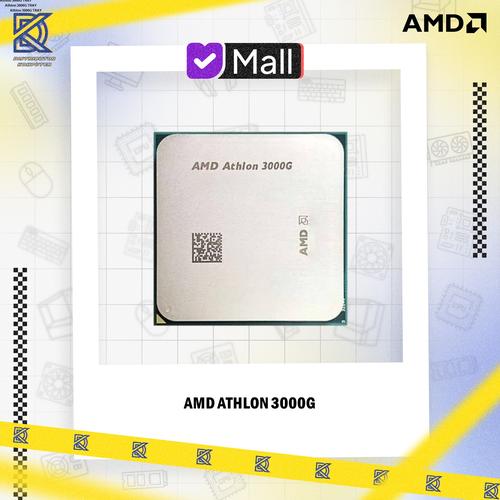 Promo AMD Athlon 3000G (Radeon Vega 3) - TRAY + FAN Cicil 0% 3x ...
