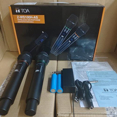 Jual Toa Microphone Mic Wireless Z-WS100H Z WS100 ORIGINAL - Jakarta ...