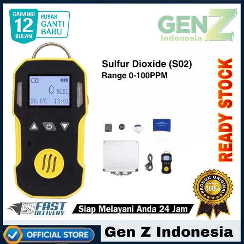 Jual Bosean SO2 Gas Detector SO2 Sulfur Dioxide Gas Analyzer Alarm System - Jakarta Pusat ...