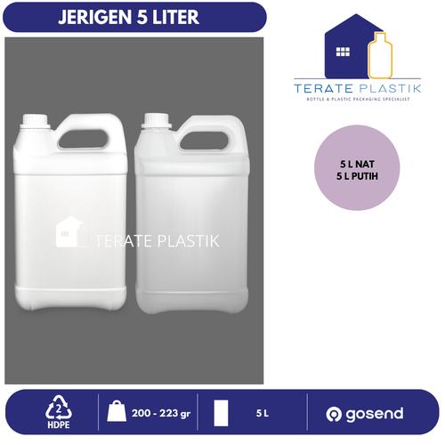 Jual Jerigen Plastik 5L | Jerican 5L | Food Grade | High Quality ...