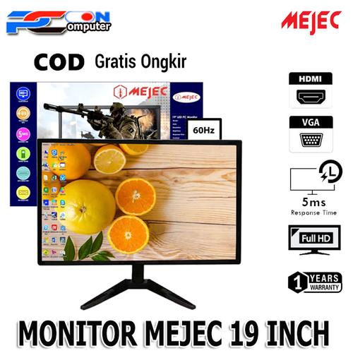 Promo MONITOR LED Monitor MEJEC IPS HDMI VGA 19 Inch - Kota Bekasi - PC ...