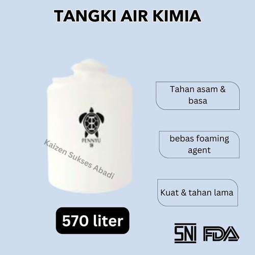 Jual tandon toren tangki air atas plastik pennyu penyu kimia industri ...