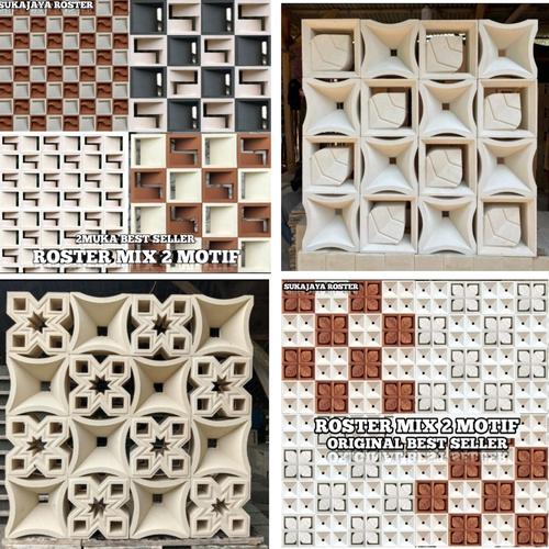 Jual Roster minimalis/Roster beton/Rosterbeton minimalis/Roster 2muka ...