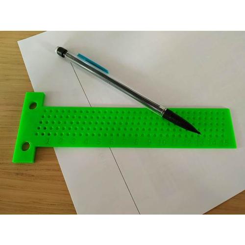 Jual Penggaris Geser Kayu Sliding Ruler Wood 3D Print Bandung WICTMGS ...