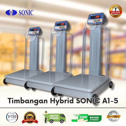 Jual timbangan beras 300 kg / timbangan hybrid 300kg / timbangan besi ...