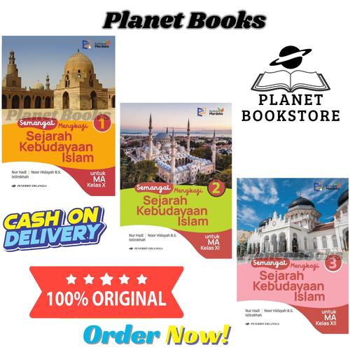 Jual BUKU SEJARAH KEBUDAYAAN ISLAM SEMANGAT MENGKAJI KELAS 1,2,3 10,11,12 MA/SMA PENERBIT ...