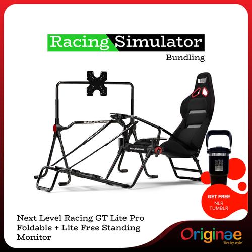 Promo Next Level Racing GT Lite Pro Foldable + Lite Free Standing ...