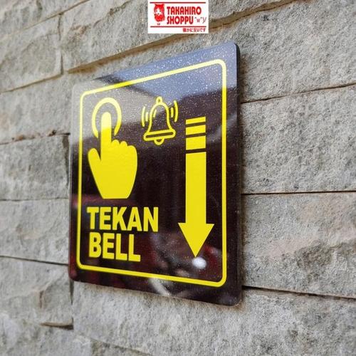 Jual Papan Tanda Bell Akrilik / Sign Board Bell Akrilik Outdoor ...