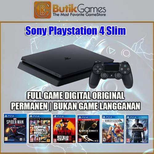 Promo Sony PS4 Slim Playstation 4 Slim 500GB 1TB Full Game - Game ...