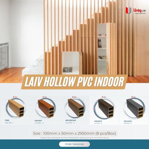Jual LAIV Partisi Hollow Indoor PVC 10 x 5cm / PVC Tube Sekat Ruangan ...