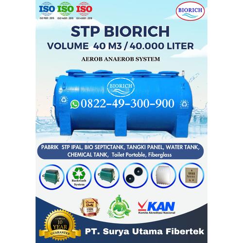 Jual Ipal Domestik STP BIOTECH 40 m3 / 40.000 Liter STP Biofilter ...