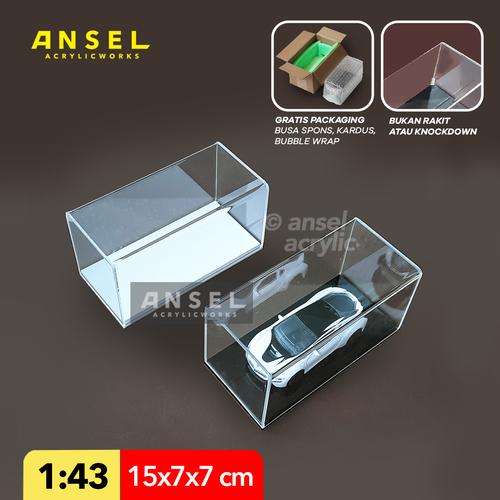 Promo Display Diecast Acrylic Box /Kotak Akrilik Mobil skala 1:43 ...