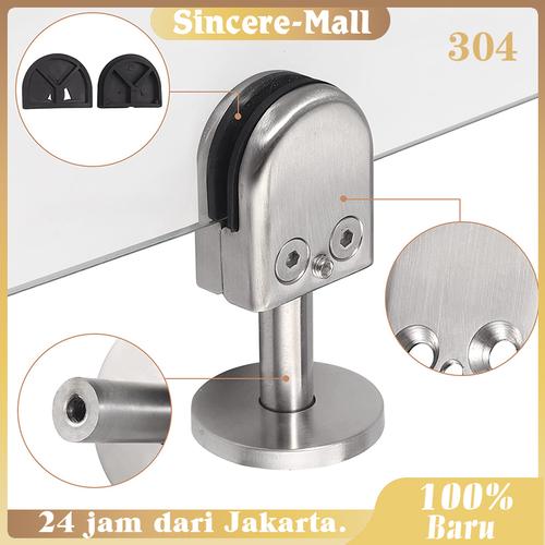 Jual Spigot Kaca Stainless Steel Kaki Kubikal Partisi Kaca Kaki Railing ...