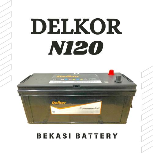 Jual Aki Mobil Kering DELKOR DIN N120 12V 120AH - Kota Bekasi - TokoAki ...