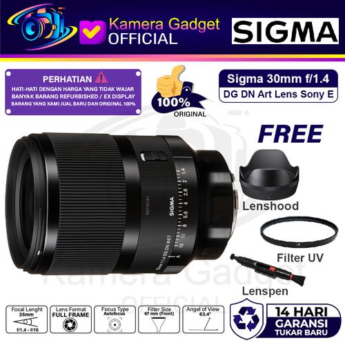 Promo Sigma 35mm f1.4 Sony Fullframe DG DN Art Sigma 35mm f/1.4 ...