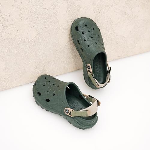 Promo PORTO - Sandal Crocs Pria Dewasa Sendal Selop Motif timbul ...