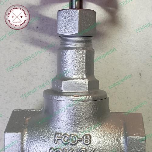 Jual GLOBE VALVE KITZ drat 1 1/4" FCD-S jis 10k cast iron - Jakarta ...