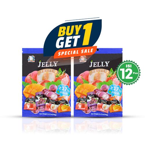 Promo ABC Jelly Pocket Fruity Assorted - Jeli Buah Aneka Rasa 240g Isi ...