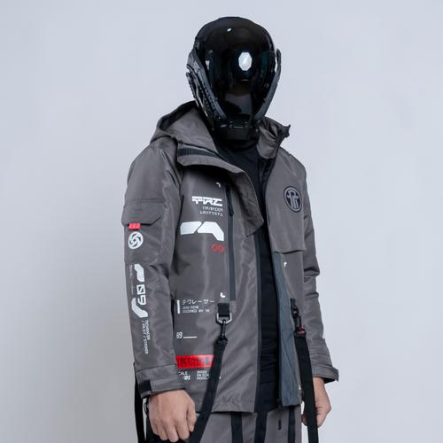 Promo TECHRACER Striker Rogue - Waterproof Techwear Parka Jacket - XL - Kota Tangerang ...