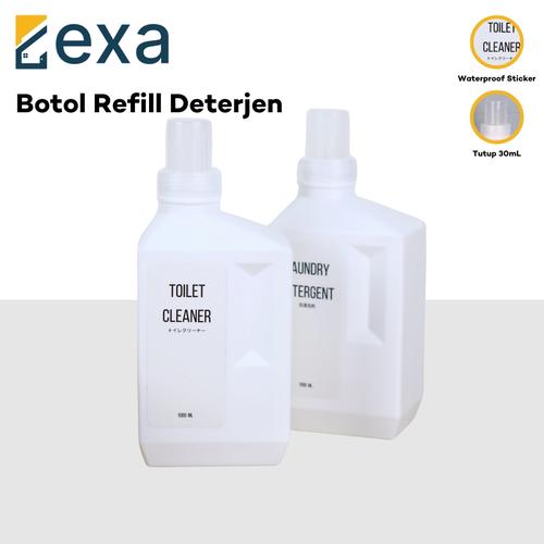 Promo Botol Refill Deterjen Cair Pewangi Pakaian Softener Botol ...