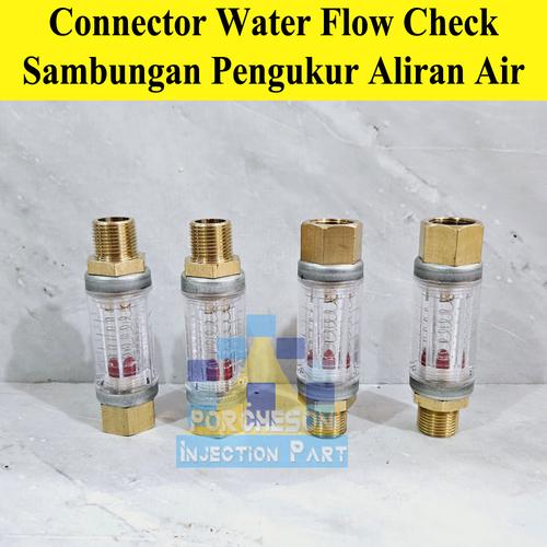 Jual Water Flow Connector Pengukur Arus Air Sambungan 3/8 - Kota ...
