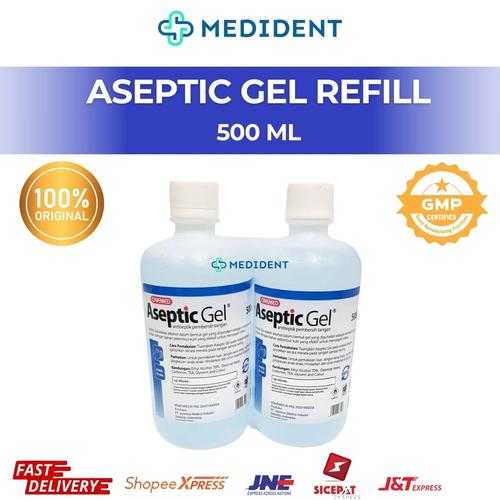 Jual Aseptic Gel Refill 500ml / Aseptic Gel / Aseptic Gel Refil /Hand ...