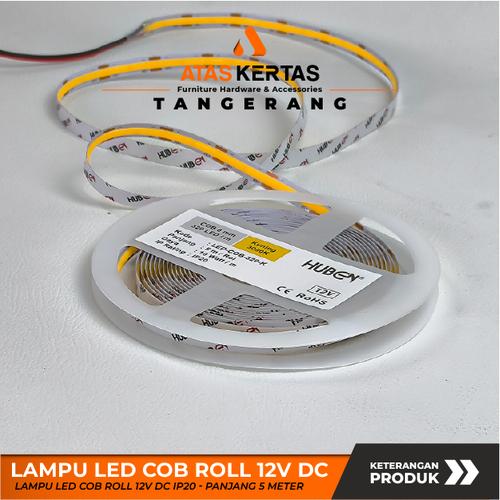Jual lampu led cob 12v 320L - Led strip flexible - lampu strip led cob ...