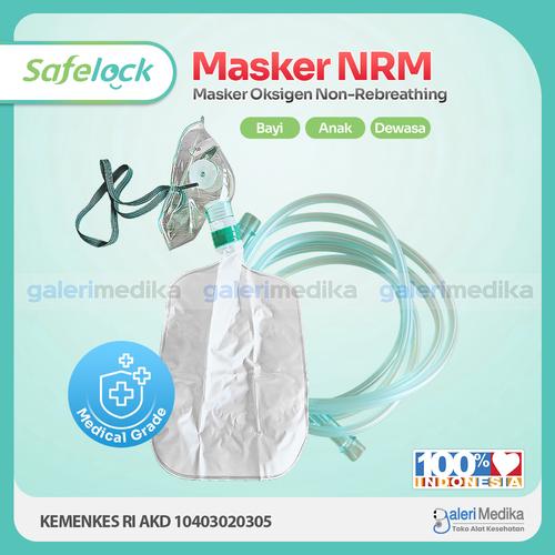 Jual GEA Masker Oksigen Non Rebreathing Oxygen Mask NRM Selang Oksigen ...