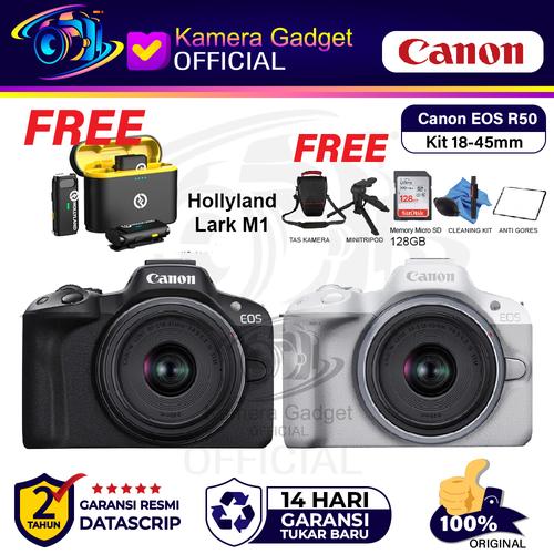 Promo Canon EOS R50 kit 18-45mm - EOS R 50 18-45 mm Mirrorless Camera ...