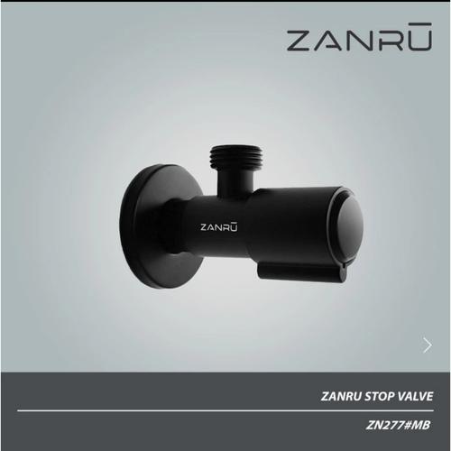 Jual ZANRU Stop Valve ZN277#MB Tanpa Flexible Hose / Matte Black ...
